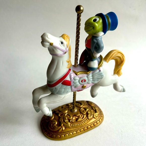 Disney | Accents | Host Pick Jiminy Cricket Carousel Horse New England ...